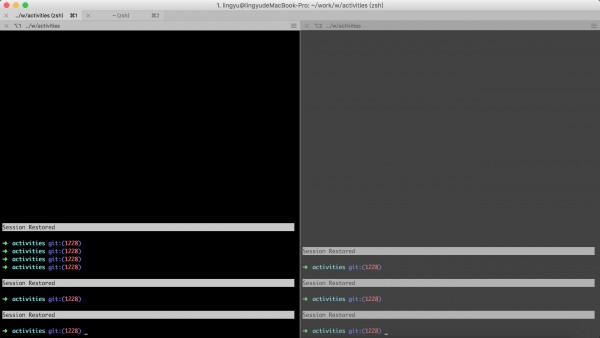 iterm2自动恢复会话/标签设置 | ZenOven